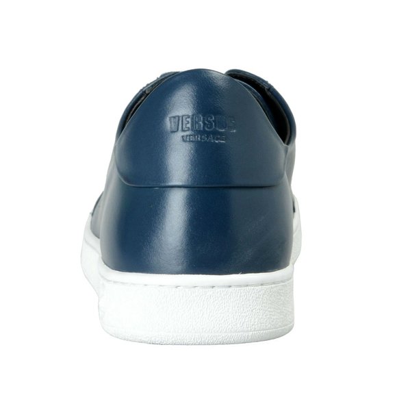 Versace Versus | Shoes | Versace Versus Mens Blue Leather Fashion ...
